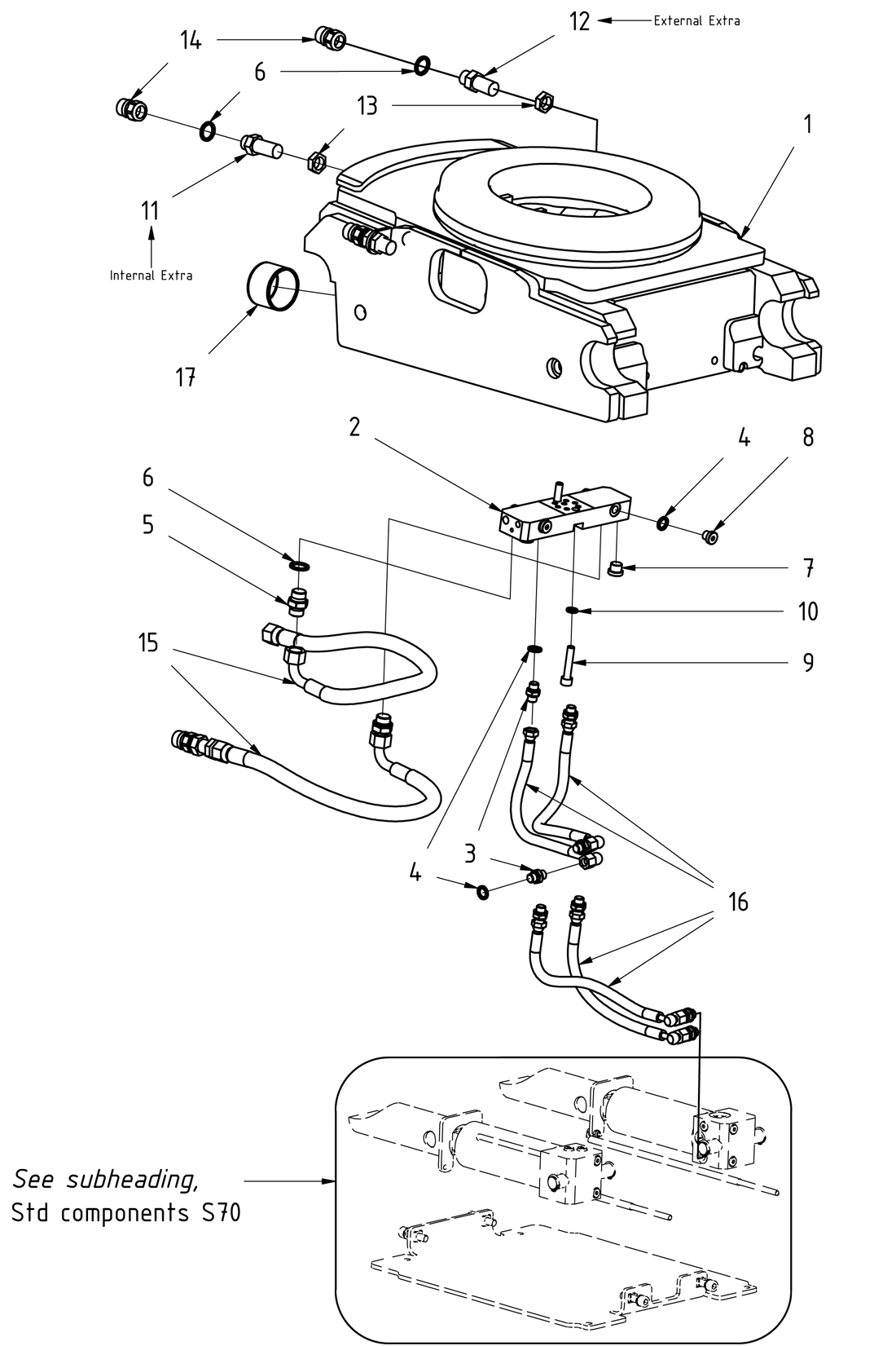 S70 '6-ch' | Engcon Spare Parts